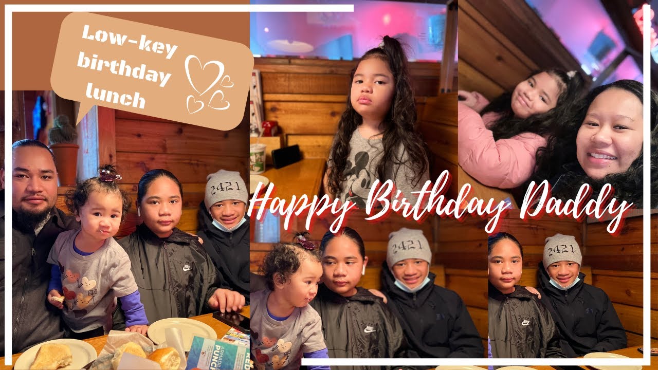 Low-key birthday lunch | Quick vlog - YouTube