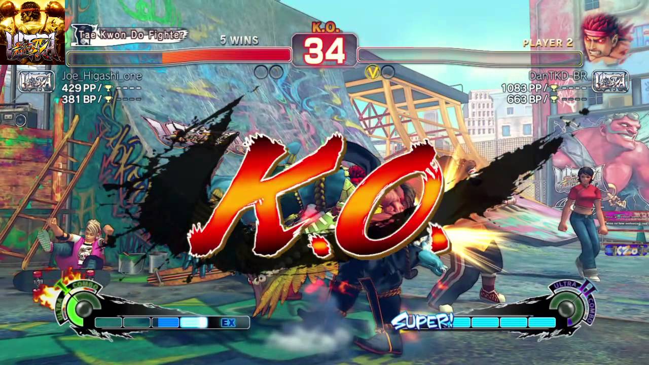 Blanka Ball against Evil Ryu U2 - ULTRA STREET FIGHTER IV - YouTube