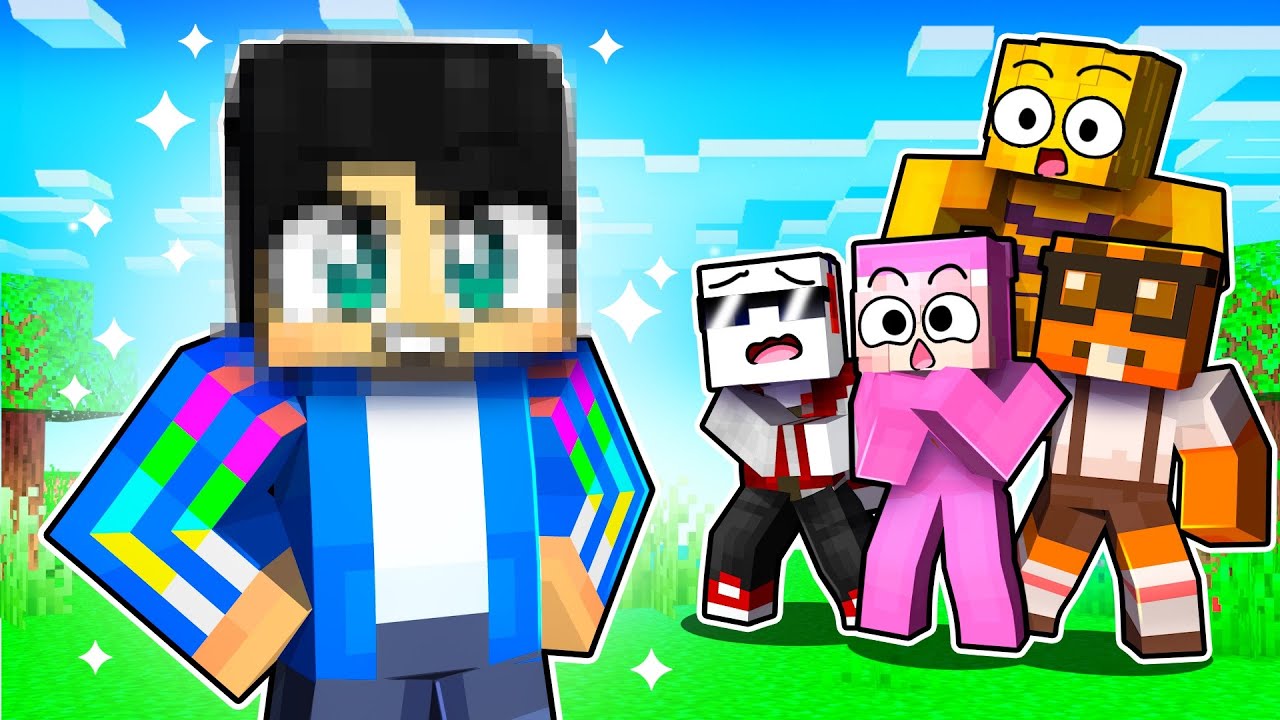 TeeVee Becomes a HUMAN in Minecraft! - YouTube