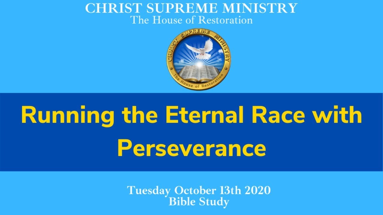Running the Eternal Race with Perseverance - YouTube