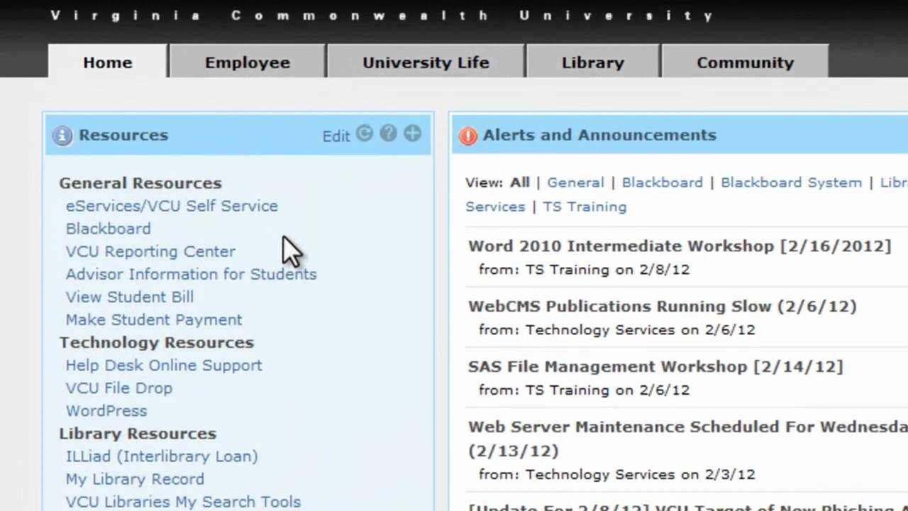 VCU eServices Overview - YouTube