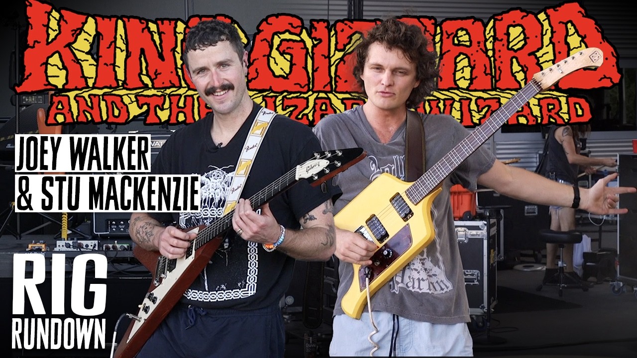 King Gizzard & the Lizard Wizard Rig Rundown with Joey Walker & Stu ...