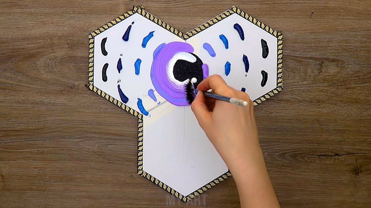 How to Draw Easy Winter Forest | Easy Tutorial - YouTube