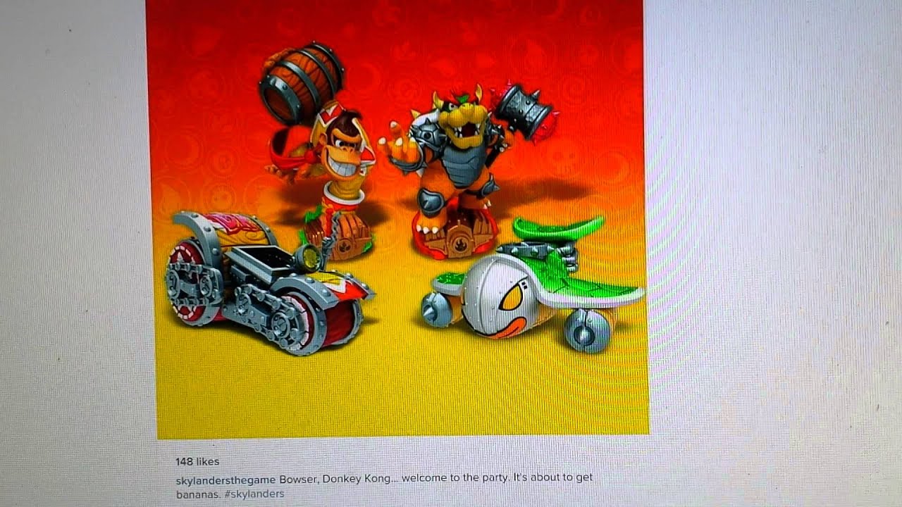 Turbo Charge Donkey Kong & Hammer Slam Bowser Coming to Skylanders ...