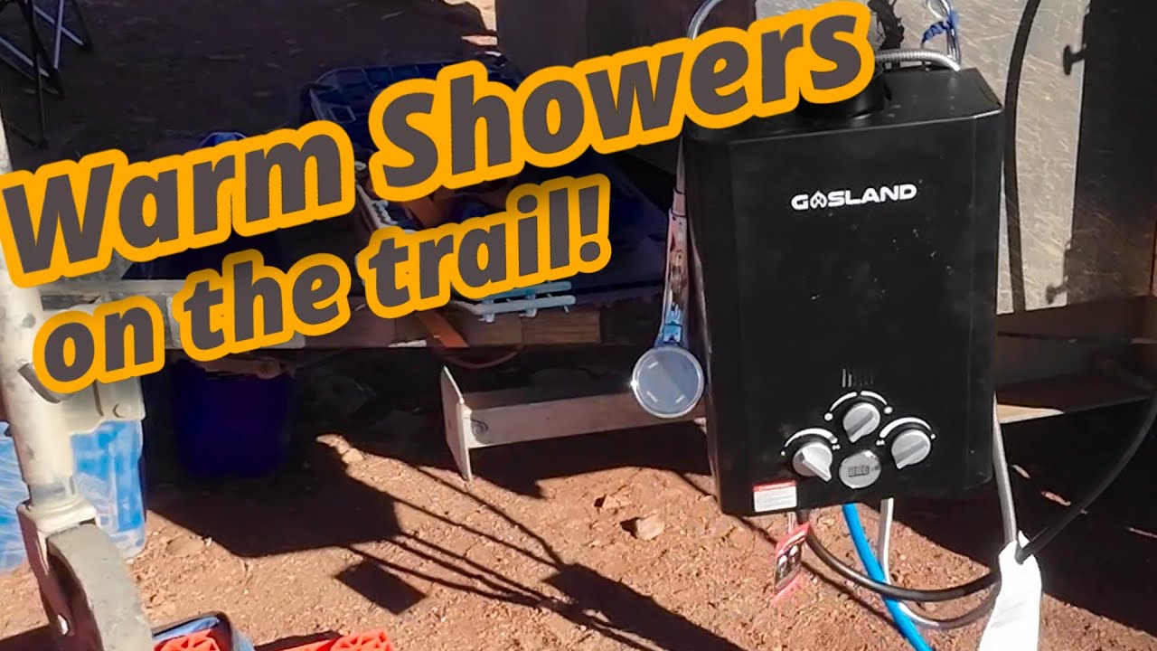This Changed Everything! Hot Showers on a trail! - YouTube