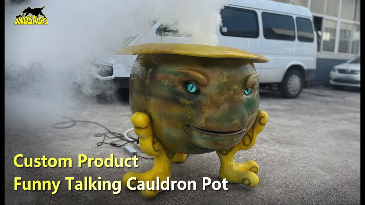 Funny Talking Magic Cauldron Pot | Custom Product - YouTube