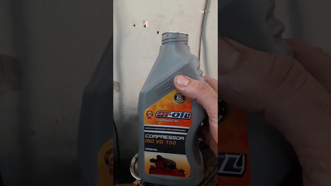Óleo para Compressor de Ar ISO VG 150 GT Oil - YouTube