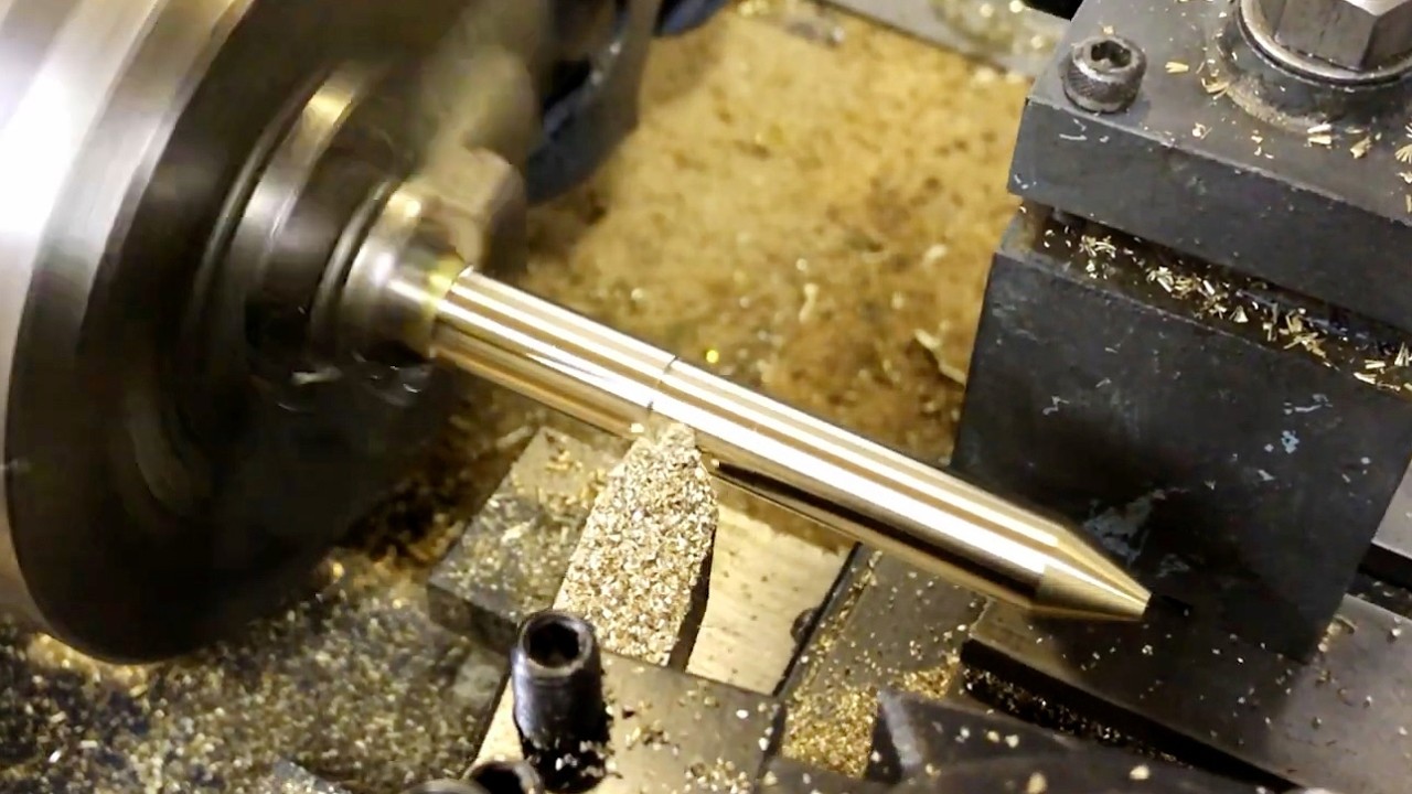 Amazing From Brass Rod to Luxury Art-Pen: Incredible Lathe & CNC ...