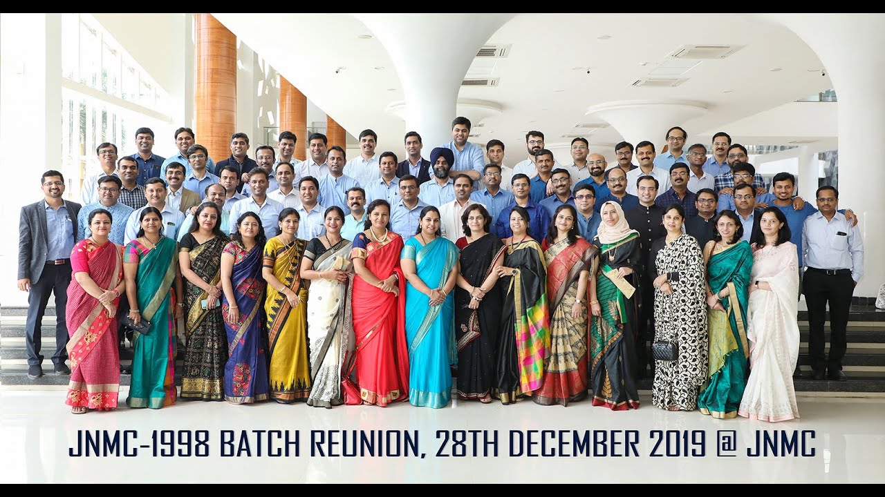 JNMC 1998 Batch Reunion - YouTube