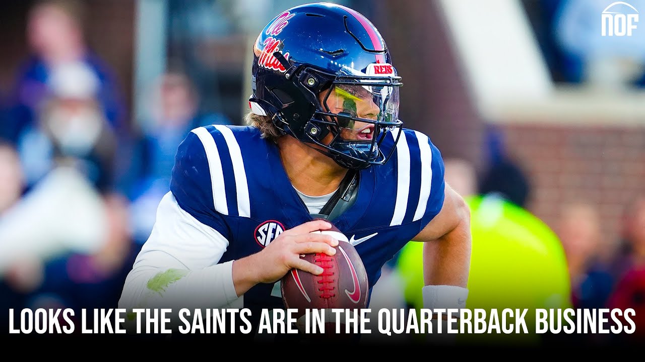 It sure looks like the Saints are in the quarterback business - YouTube