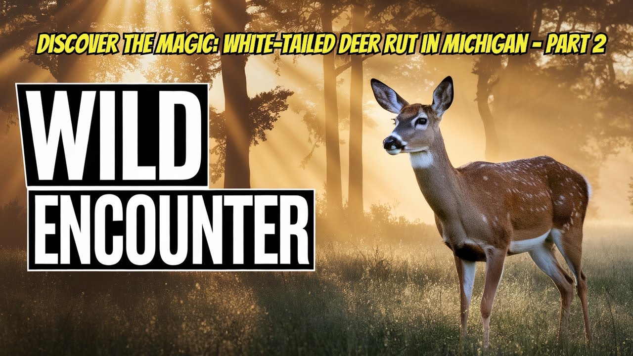 Discover the Magic: White-Tailed Deer Rut in Michigan - Part 2 - YouTube