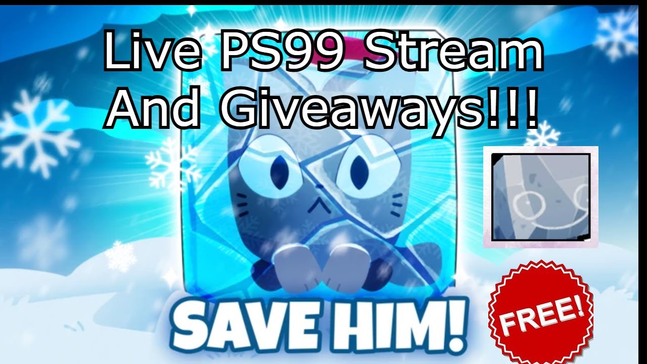 Live PS99 Grinding ranks and doing giveaways!! - YouTube