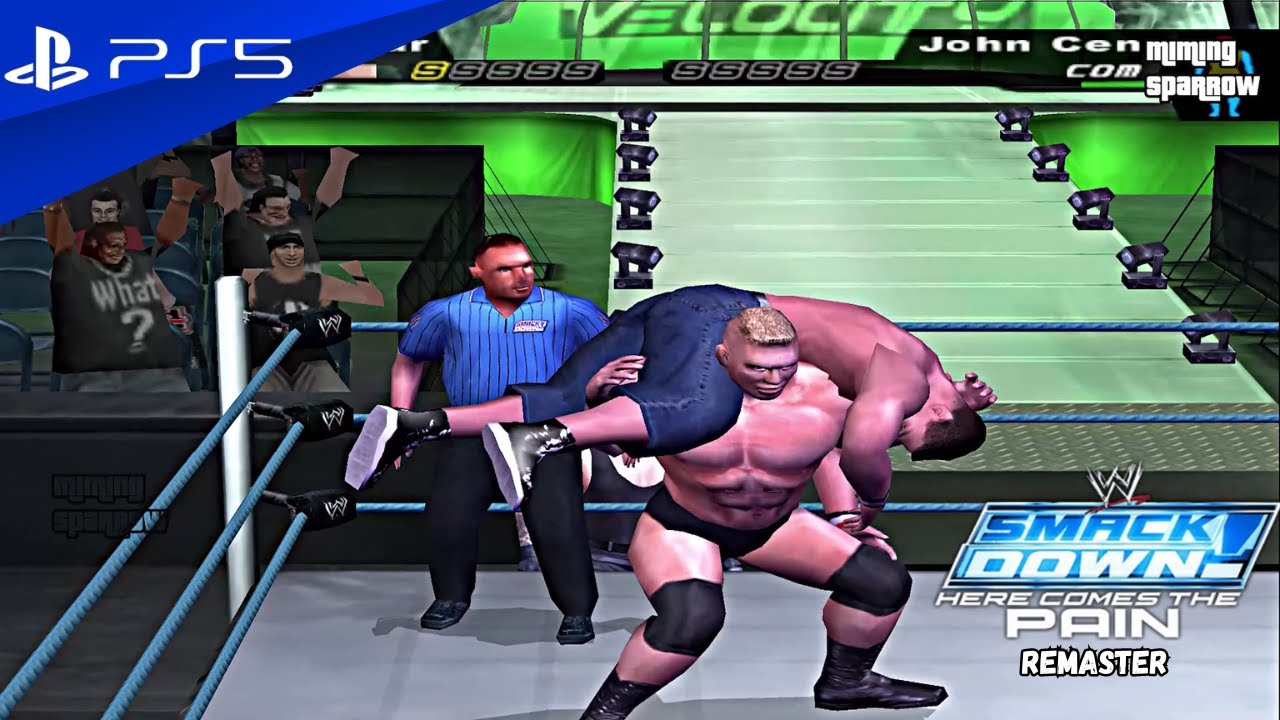 WWE Smackdown Here Comes the Pain , John Cena vs Brock Lesner, WWE ...