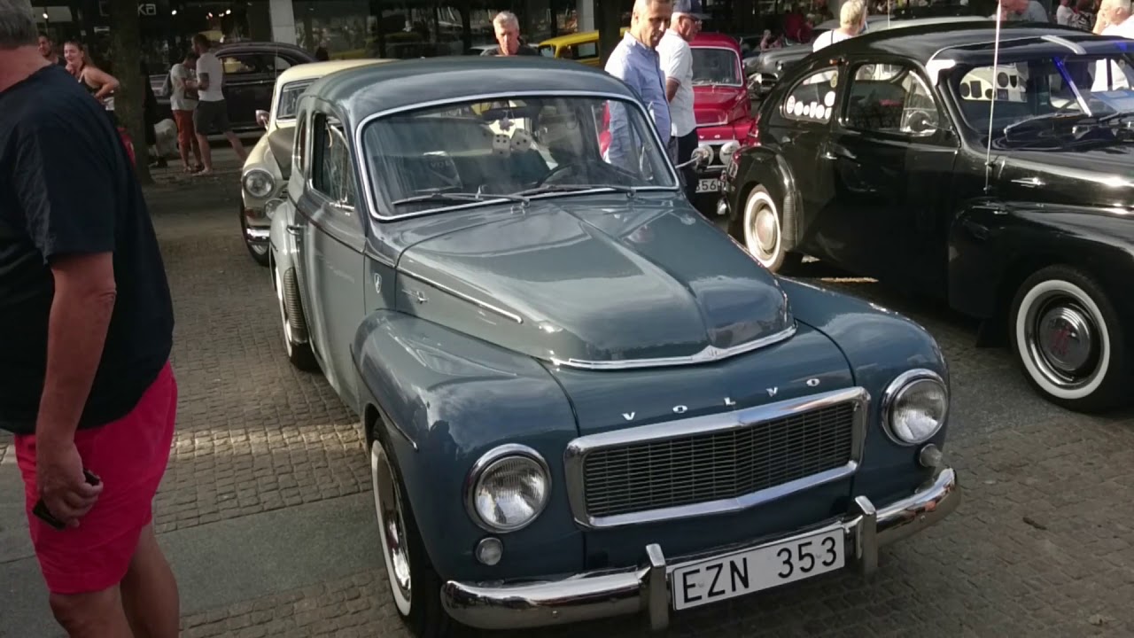 Classic Swedish Cars at Car Meet August 7th 2018 - YouTube