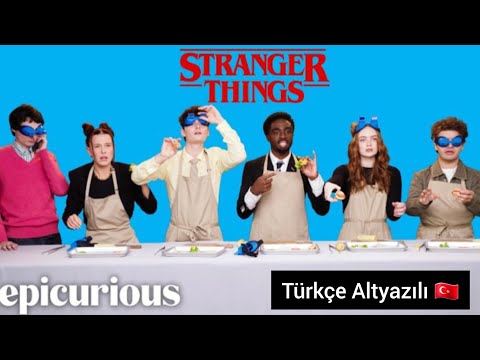 'Stranger Things' Oyuncuları Aşçılık Becerilerini Test Ediyor | Epicurious (Türkçe Altyazılı) 