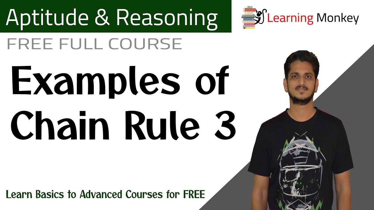 Examples of Chain Rule 3 || Lesson 16.3 || Aptitude & Reasoning ...