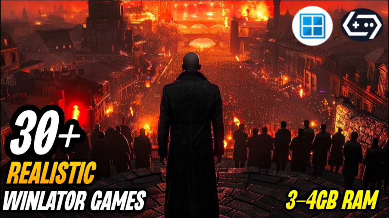 30 Best Realistic Games For Winlator Android 2025 | For Only 3 - 4GB ...