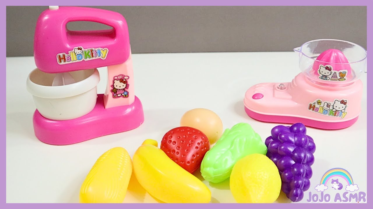 10 minutes of Satisfying unboxing of Pink Hello Kitty Kitchen Set| no ...