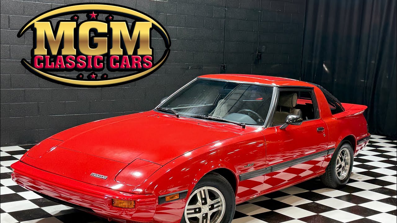 1985 Mazda RX-7 GSL For Sale 🔥 - YouTube
