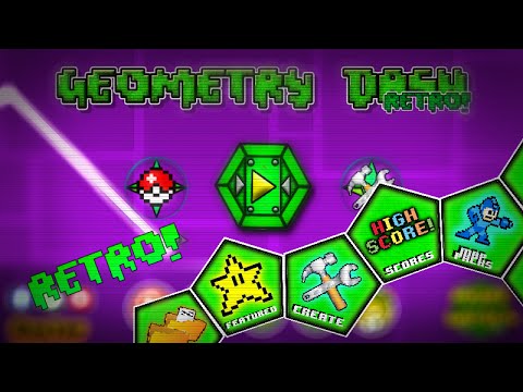 TEXTURE PACK RETRO - Geometry Dash 2.01 Retro Texture Pack | Rodriguez ...
