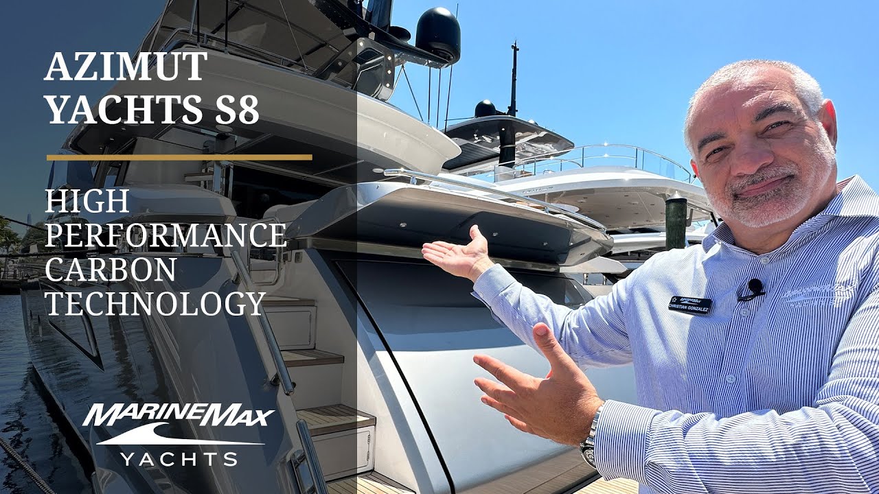 EXCLUSIVE SPORT LUXURY YACHT TOUR | Azimut Yachts S8 - YouTube