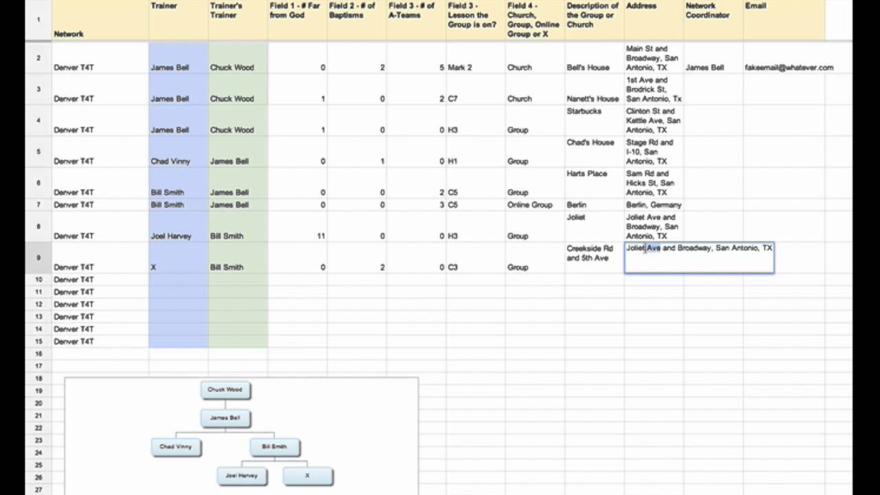 Generational Mapping Instructions - YouTube