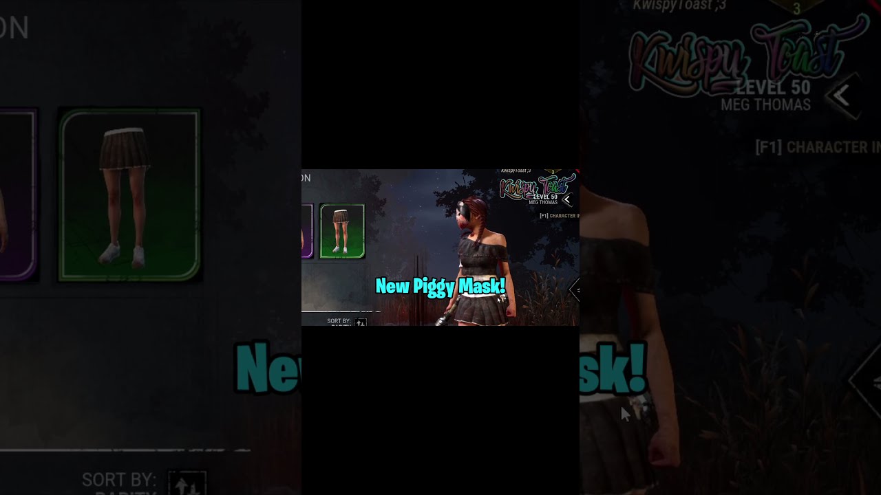 *NEW* Piggy Mask in DBD! - YouTube