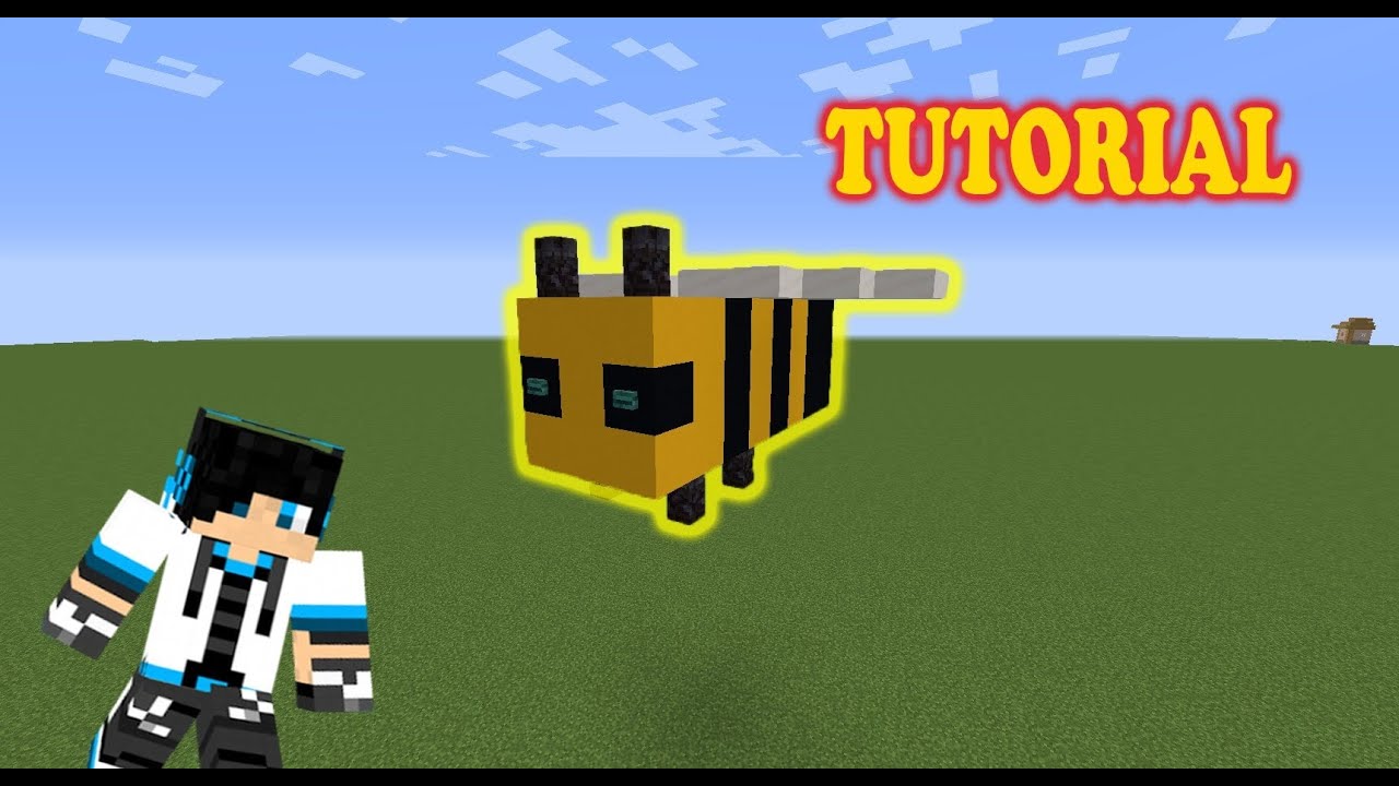 Tutorial di come si costruisce la statua di un ape: Minecraft - YouTube