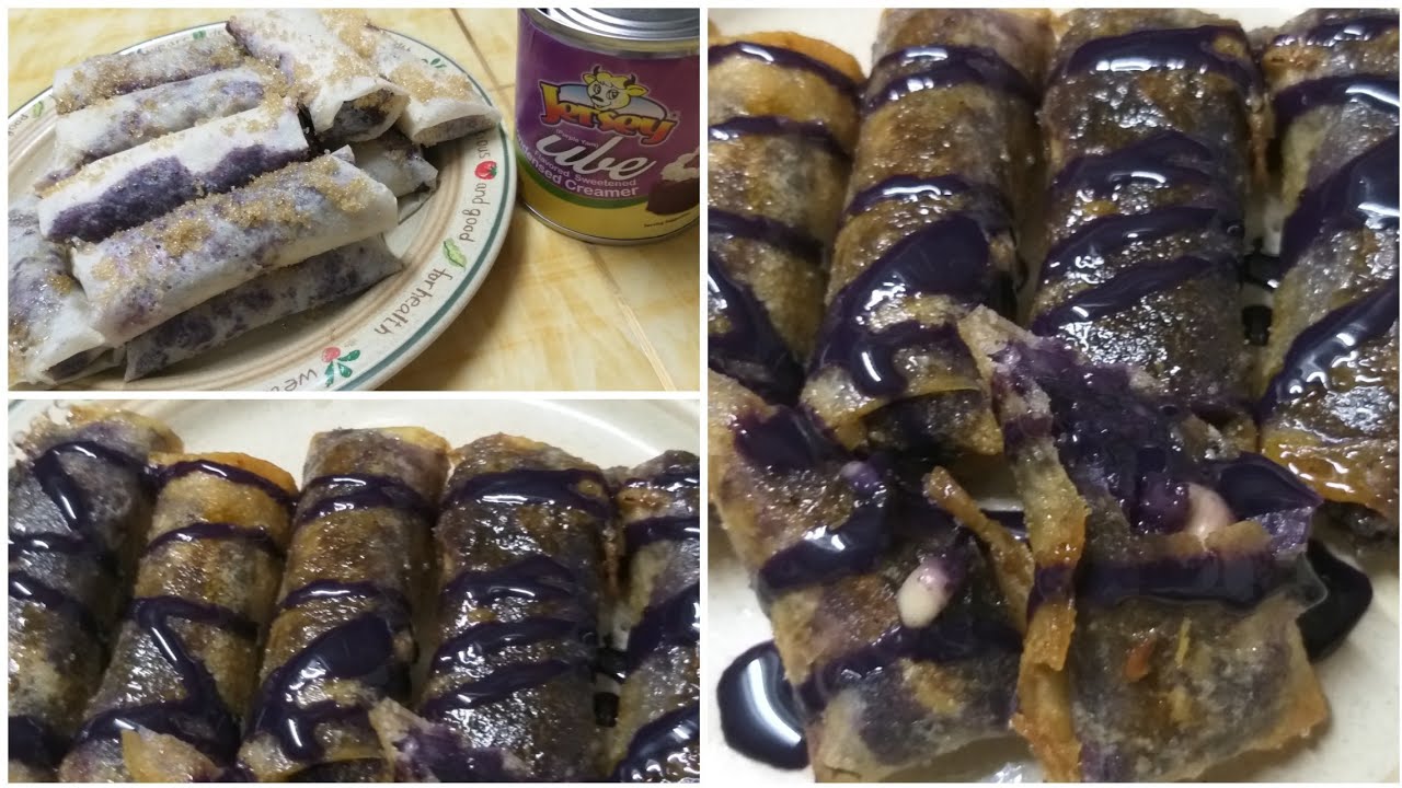 UBE TURON sa MALAGKIT with CHEESE - YouTube
