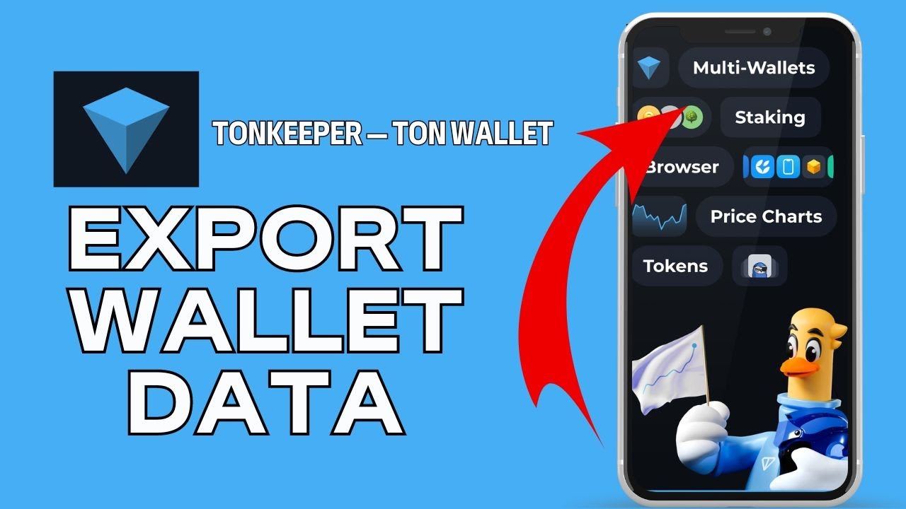 How to Export Wallet Data from TON Wallet 2024? - YouTube