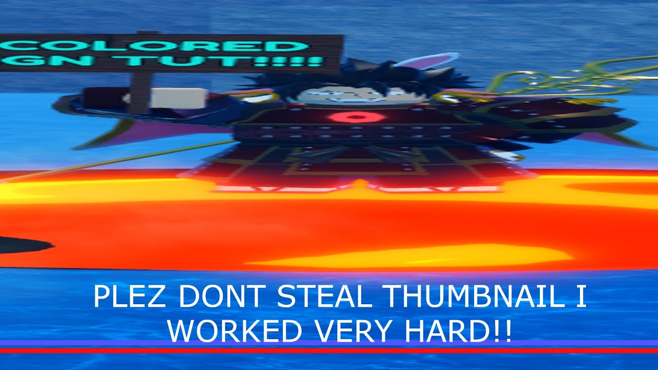 [GPO] Colored Sign Tutorial!! - YouTube