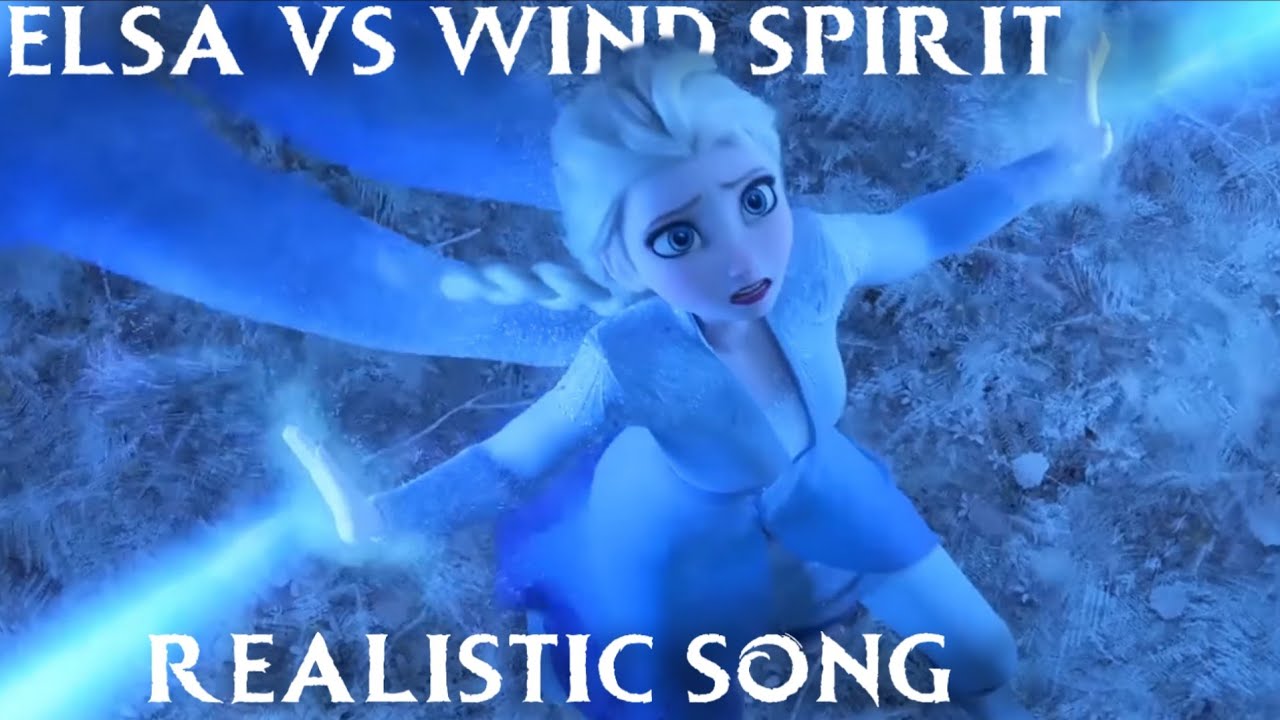 Elsa vs Wind Spirit Realistic Sound!!! | Lukazin - YouTube