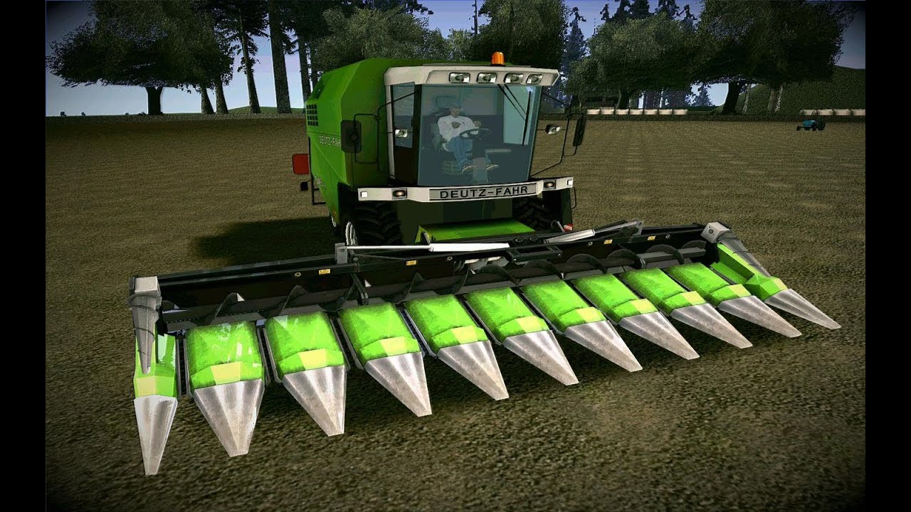 Deutz Harvester(Gta San Andreas Combine Mod)(HD) - YouTube