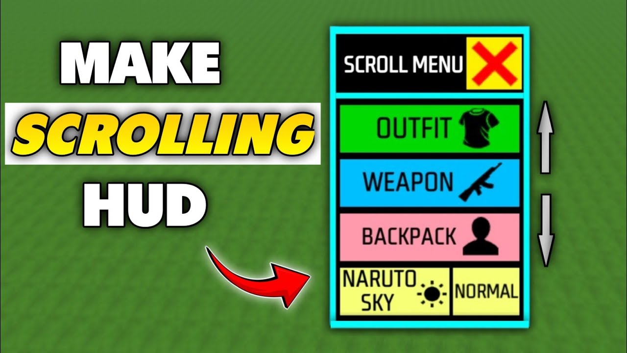 How To Add Scrolling Hud | How to make scrolling hud | PAC Gaming World ...