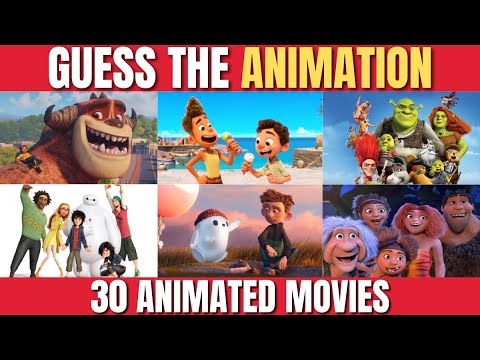 Guess The ANIMATED Movie | Best 30 Animation Movies | Quiz Challenge ...
