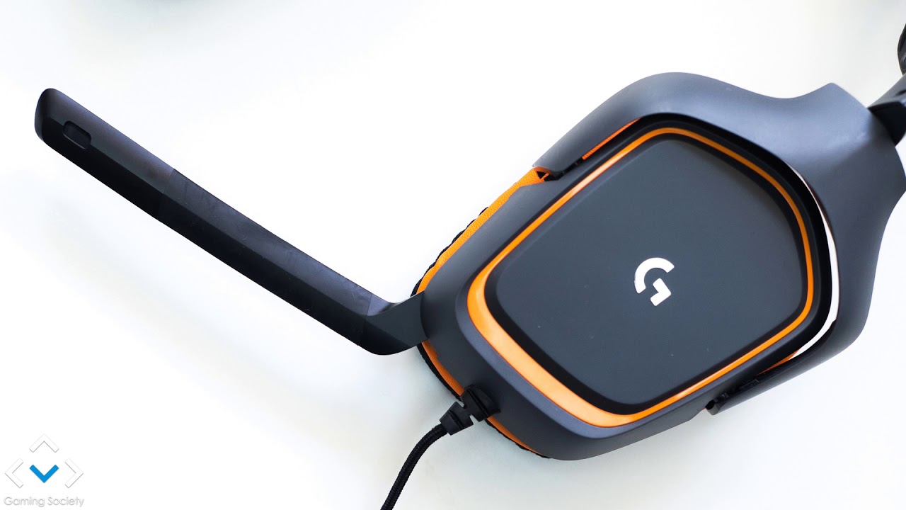 Logitech G231 Prodigy - test mikrofonu - YouTube