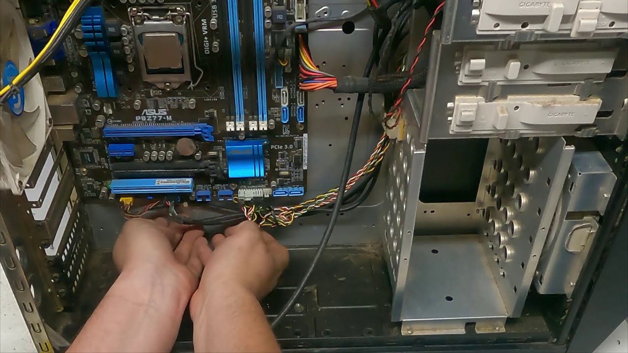 Dumpster Dive - Dirty Dumpster Gaming PC | Super Clean & Restoration ...