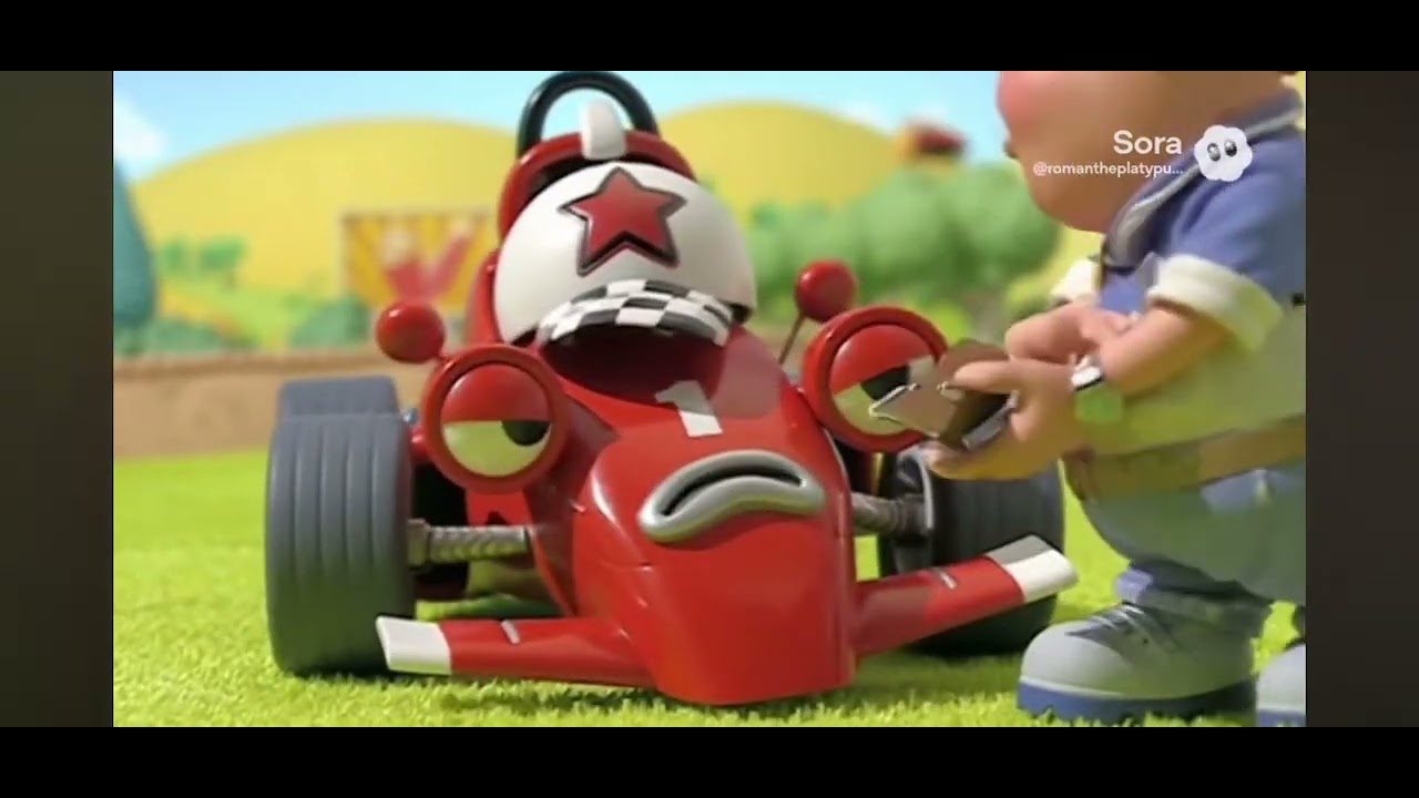 Roary the Racing Car Gets Grounded in Goanimate/Vyond Style - YouTube