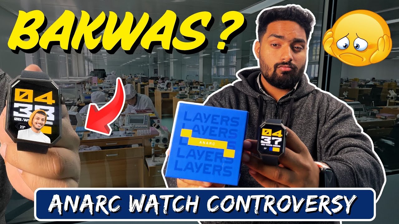 Most Controversial Layers Anarc Smartwatch || Real Review Bakwas or ...