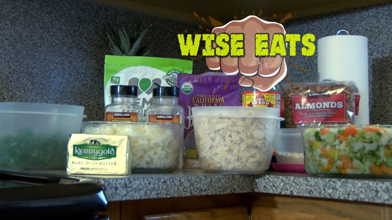 Wise Eats - Chicken Wise Rice – Healthy Chinese Chicken Fried Rice Recipe - YouTube