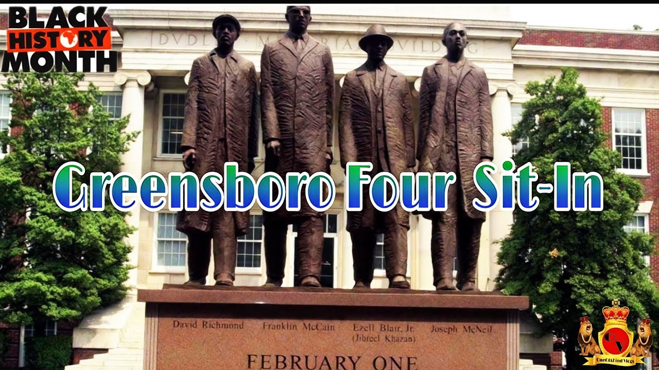 Greensboro Four Sit-In Black History Month - YouTube