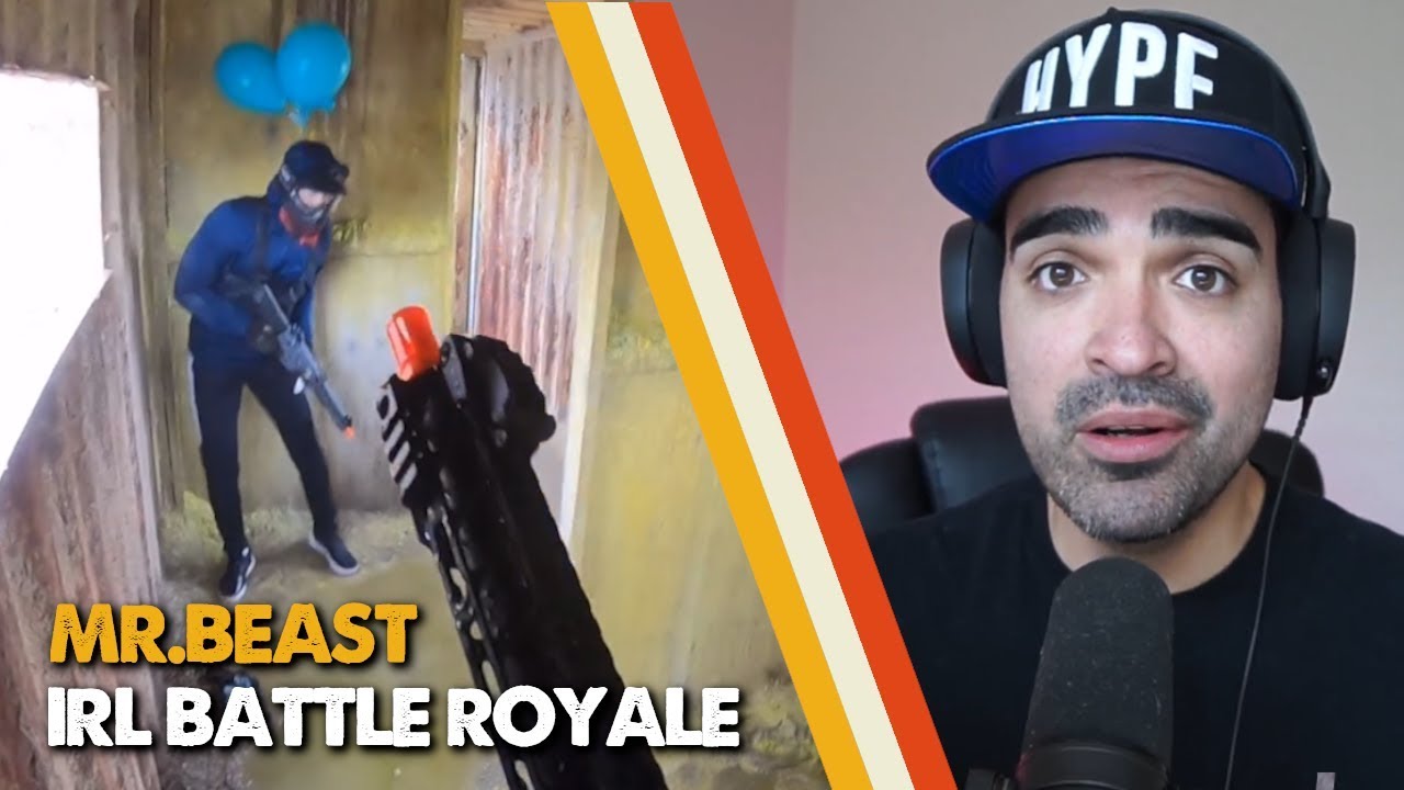 Playing in Mr.Beast's IRL Battle Royale feat Nickeh30 + Faze Replays ...