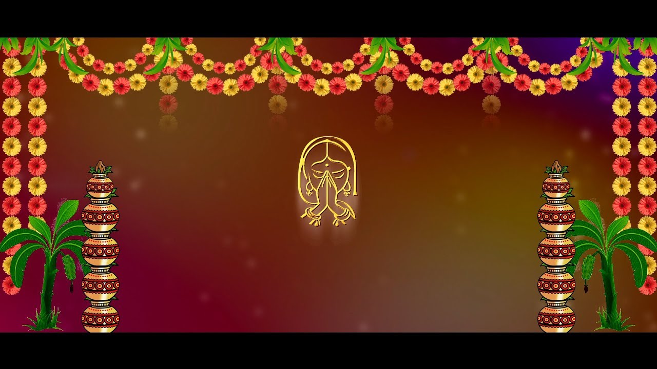 Wedding invitation video background - YouTube