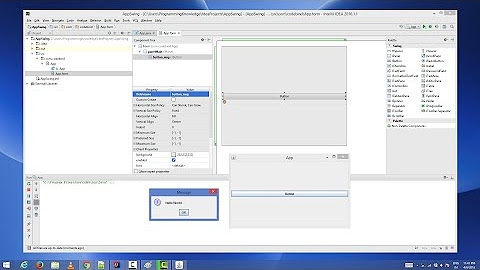 Java Swing GUI Application with IntelliJ IDEA IDE - YouTube