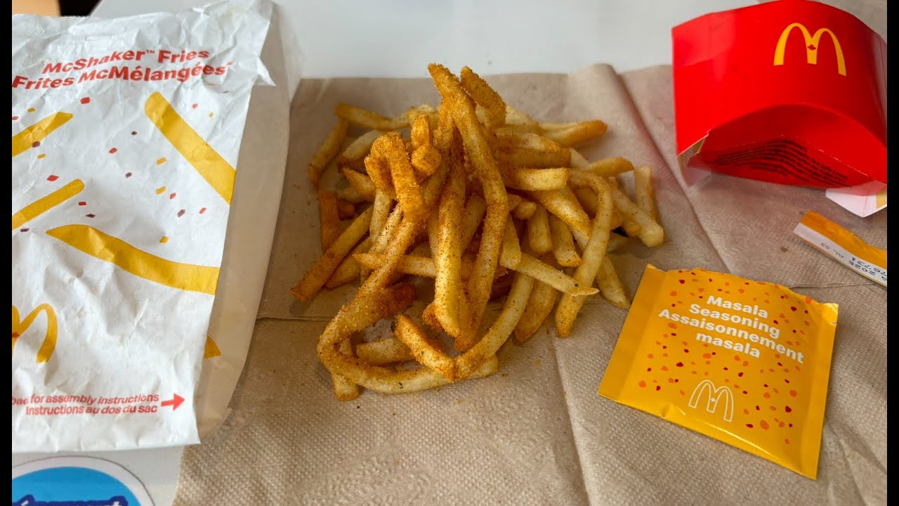 McShaker Fries 🍟麥當勞shake shake薯條限定登場～masala粉像雞排😋 - YouTube