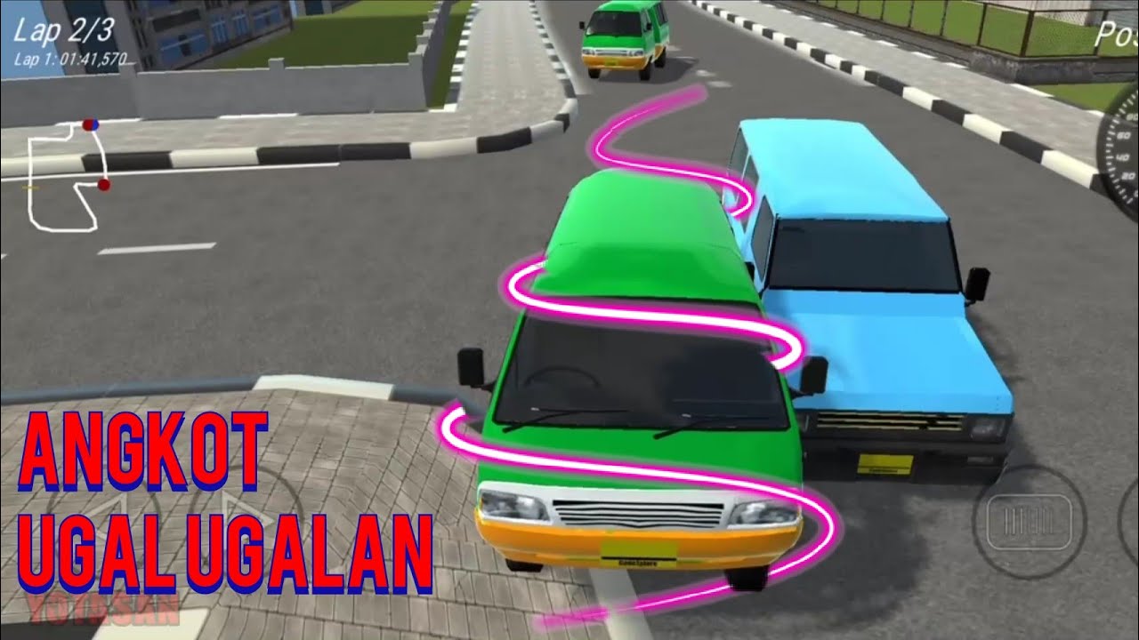 Angkot street racing - angkot nya brutal brutal guys - YouTube
