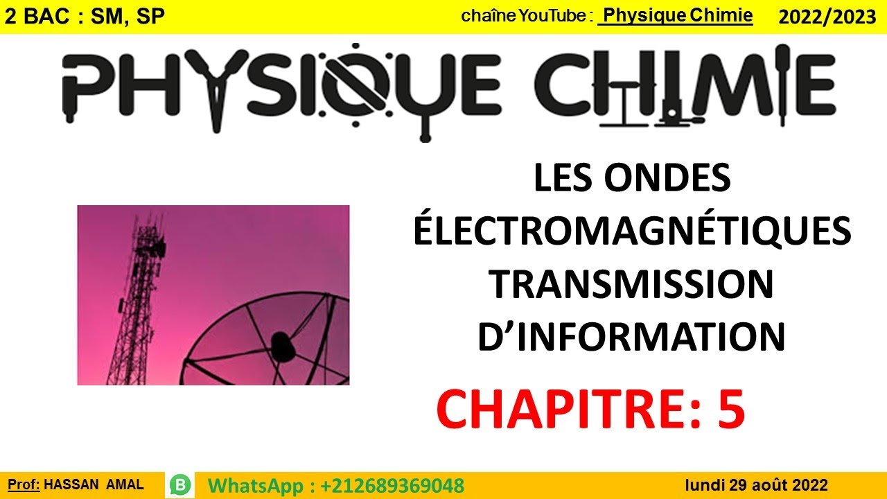 LES ONDES ÉLECTROMAGNÉTIQUES TRANSMISSION D’INFORMATION - YouTube
