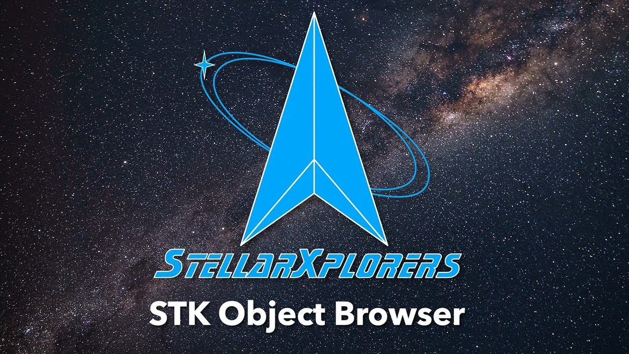 STK Object Browser Window || STLX Training - YouTube