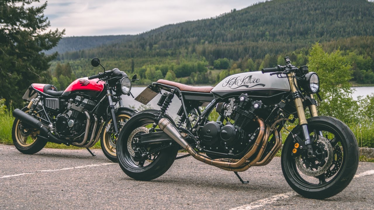 Test Ride with the CB900f & CB Sevenfifty Cafe Racer - YouTube