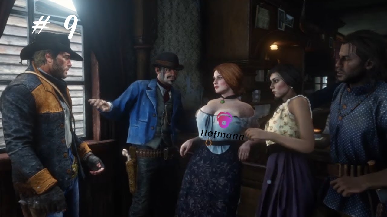 Red Dead Redemption 2 Walkthrough Gameplay Part 9 - Saloon Fun (RDR2 ...
